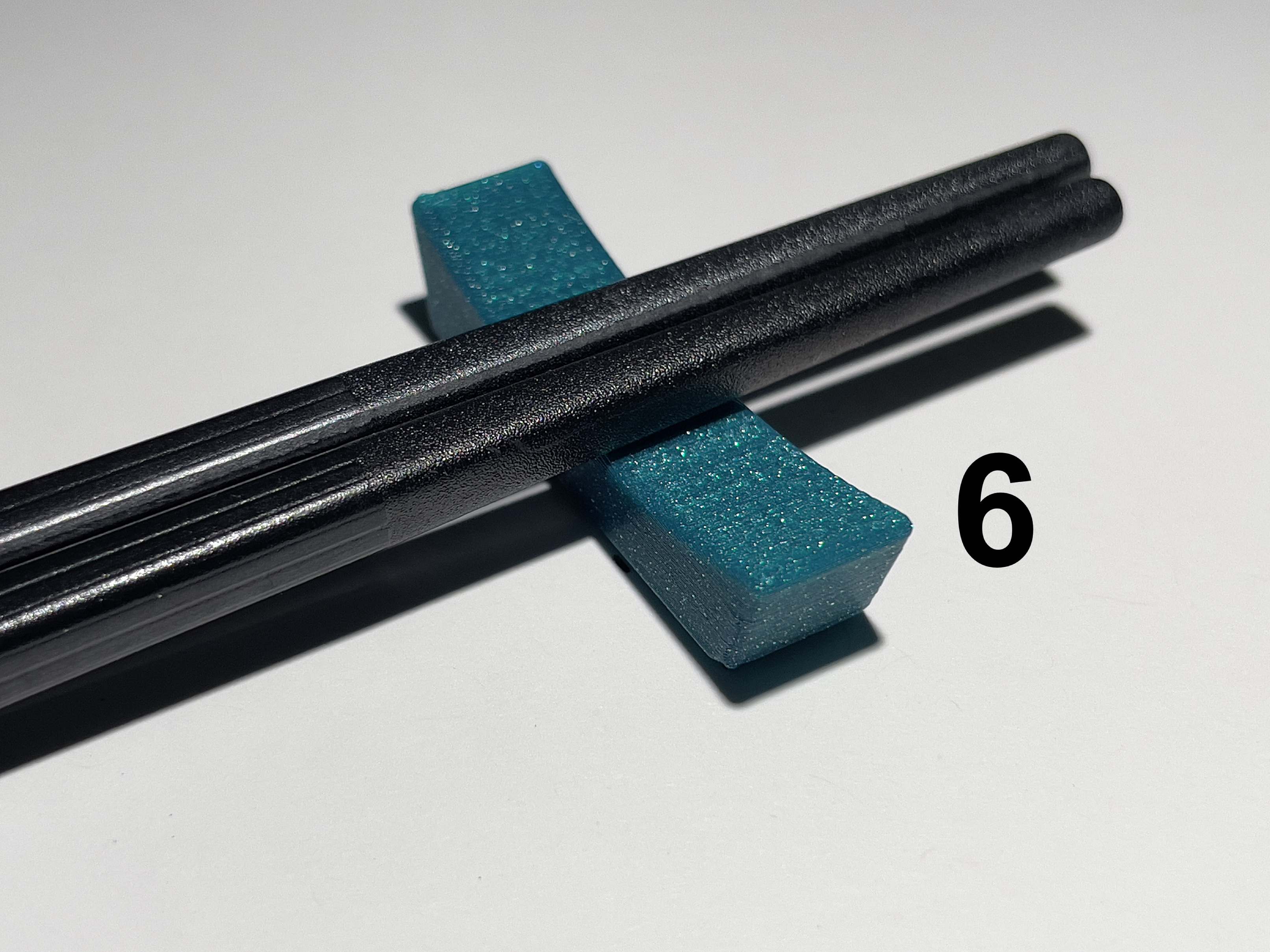 Simple Chopstick Rests (Ultra low filament cost