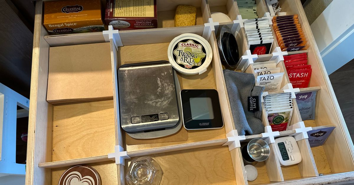 Drawer Divider Connectors von Michael Thole | Kostenloses STL-Modell ...