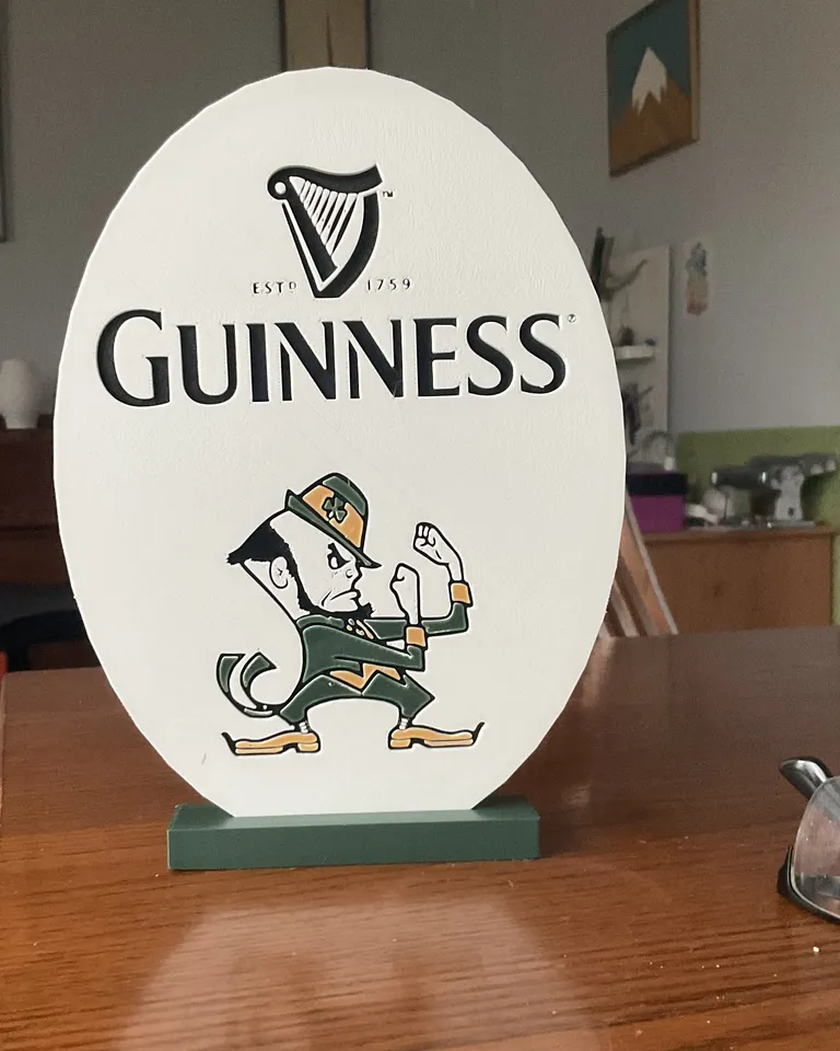 St. Patrick/Guinness Sign- for Bambu AMS MF3 version by keneispike ...