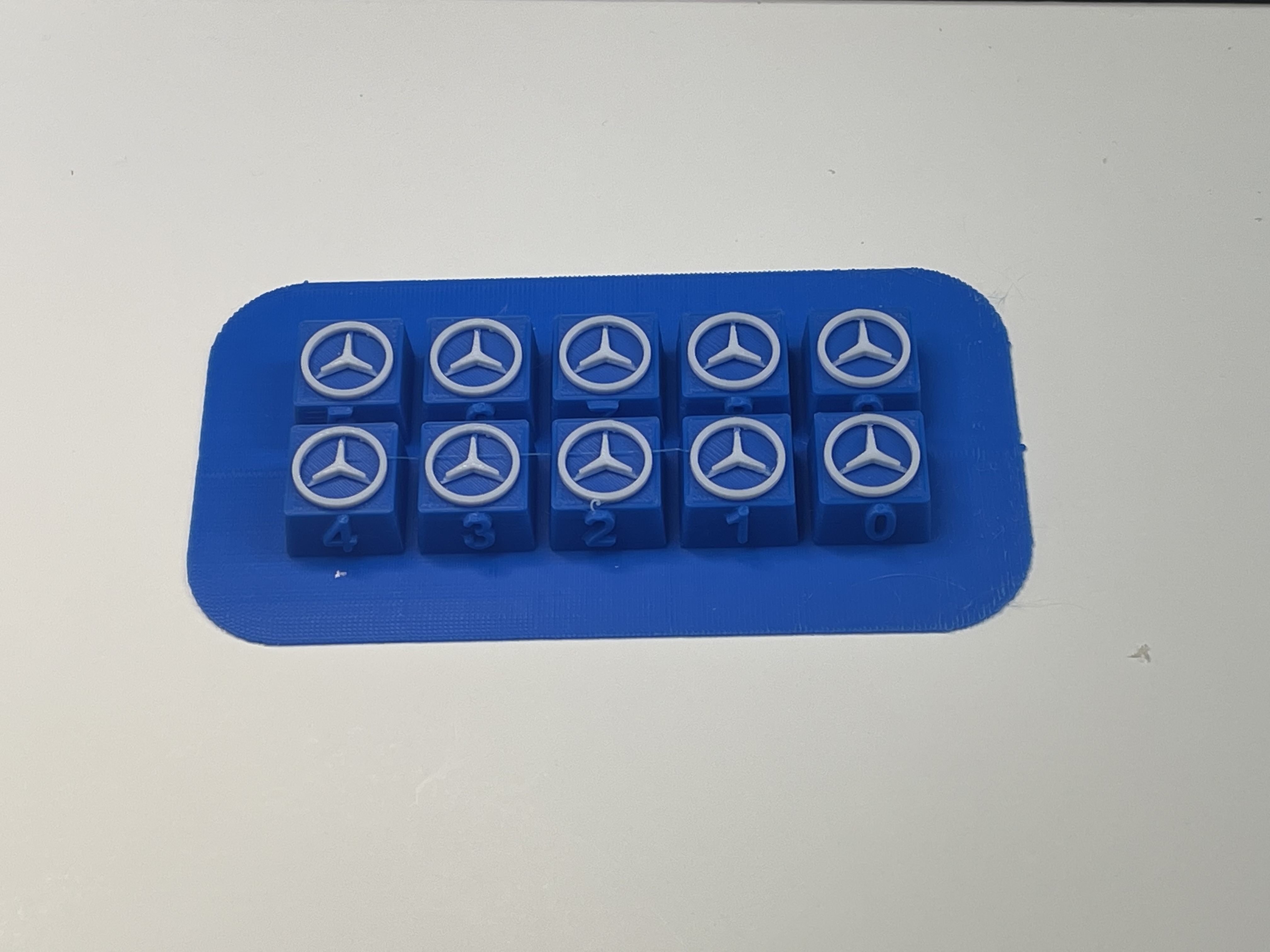 Mercedes KeyCap by PhDGoSlowAncient | Download free STL model ...