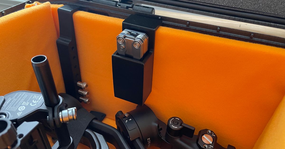 Pelican Small Rig Tool Holder by Griffin | Download free STL model ...