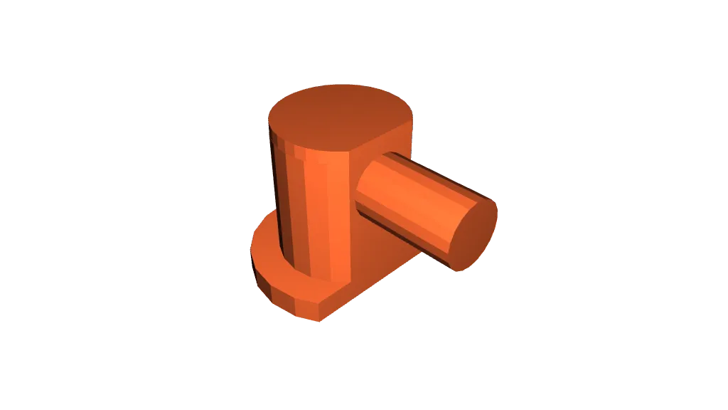 Shelf peg (retro) by Runar Pedersen Holkestad | Download free STL model ...