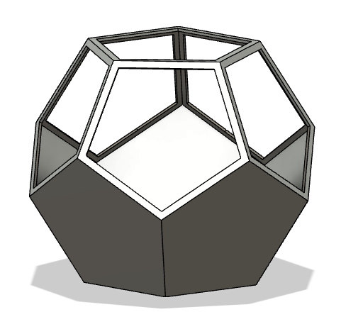 Dodecahedron planter by Auzziebogan26 | Download free STL model ...