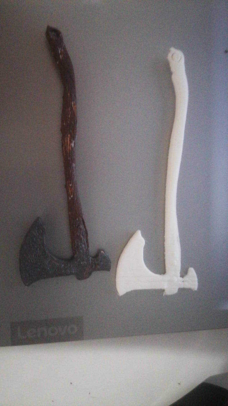 Leviathan Axe from god of war key chain or just a normal model by h ...