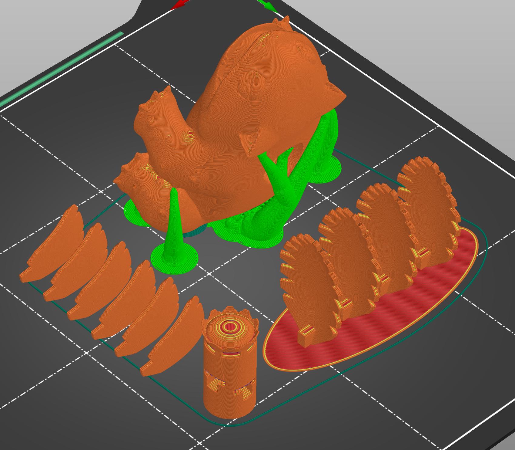Venusaur - modular for easier print (Venusaur - modulární pro snazší ... Venusaur - modular for easier print (Venusaur - modulární pro snazší ...