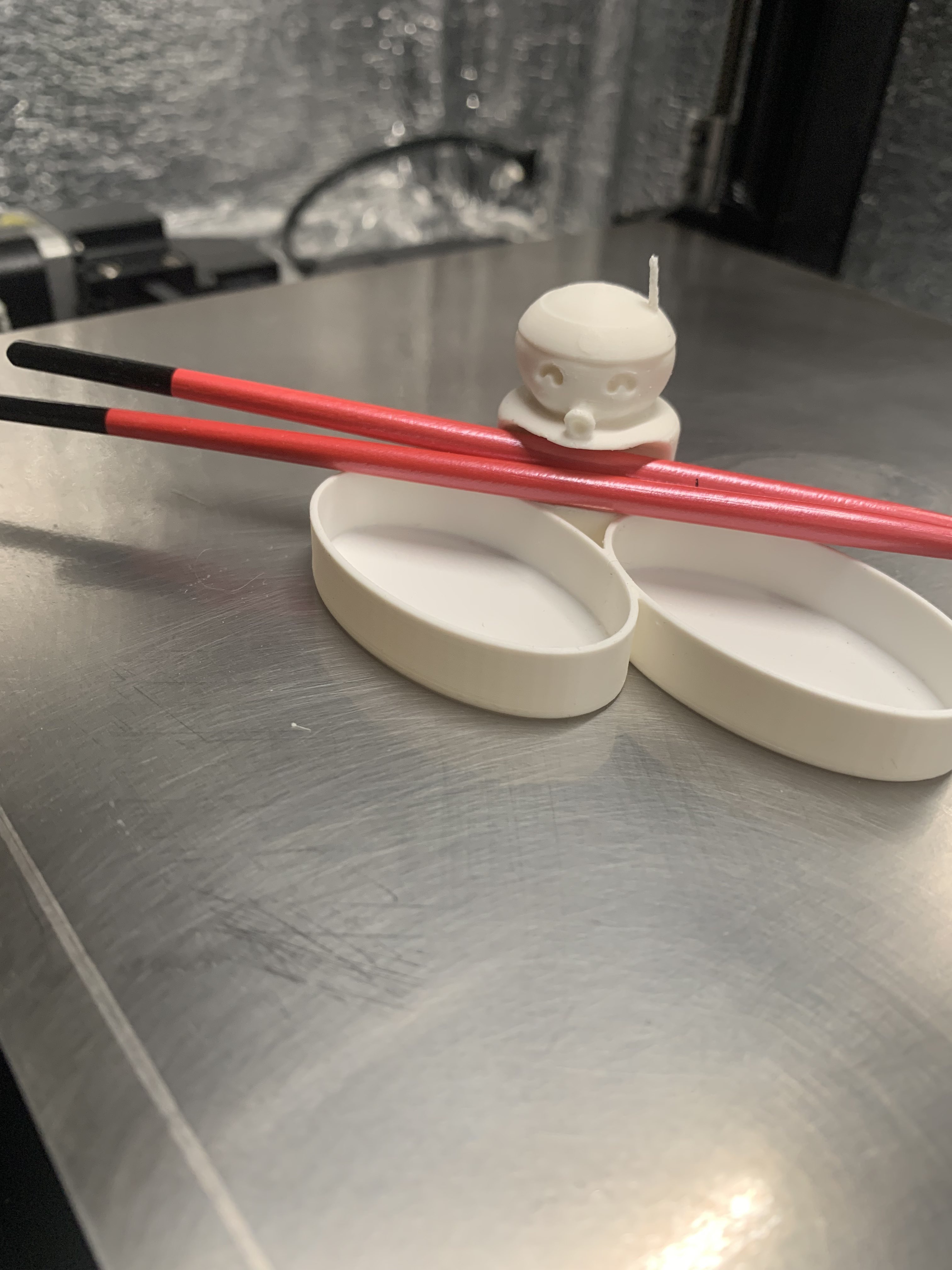 takoyaki Octo chop stick holder by Valkyrie Forge | Download free STL ...