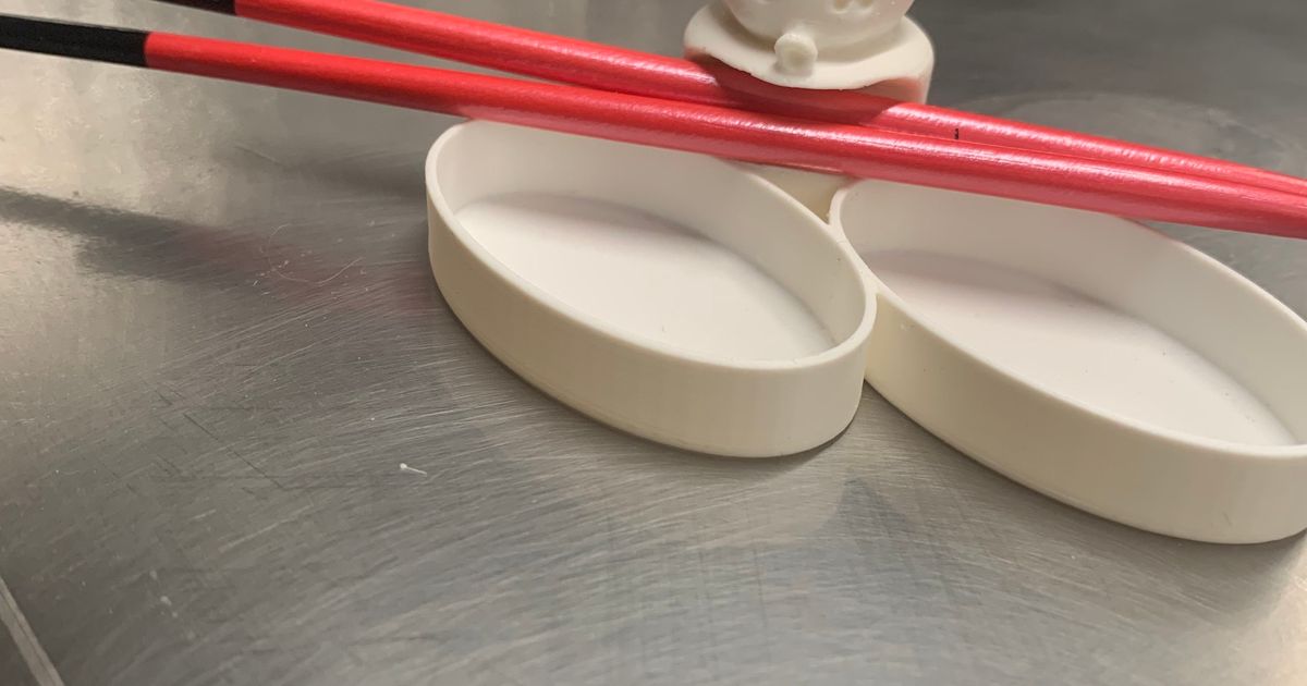 takoyaki Octo chop stick holder by Valkyrie Forge | Download free STL ...