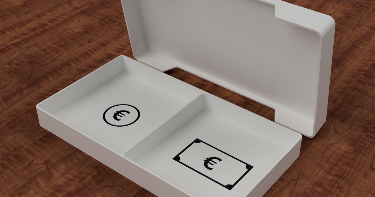 Cash box by LW design | Download free STL model | Printables.com