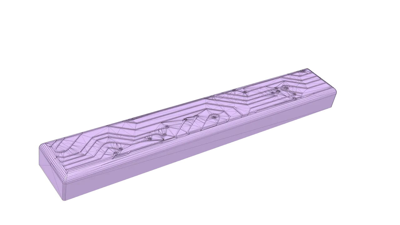 spacebar keycap with PCB by T3D_design | Download free STL model ...