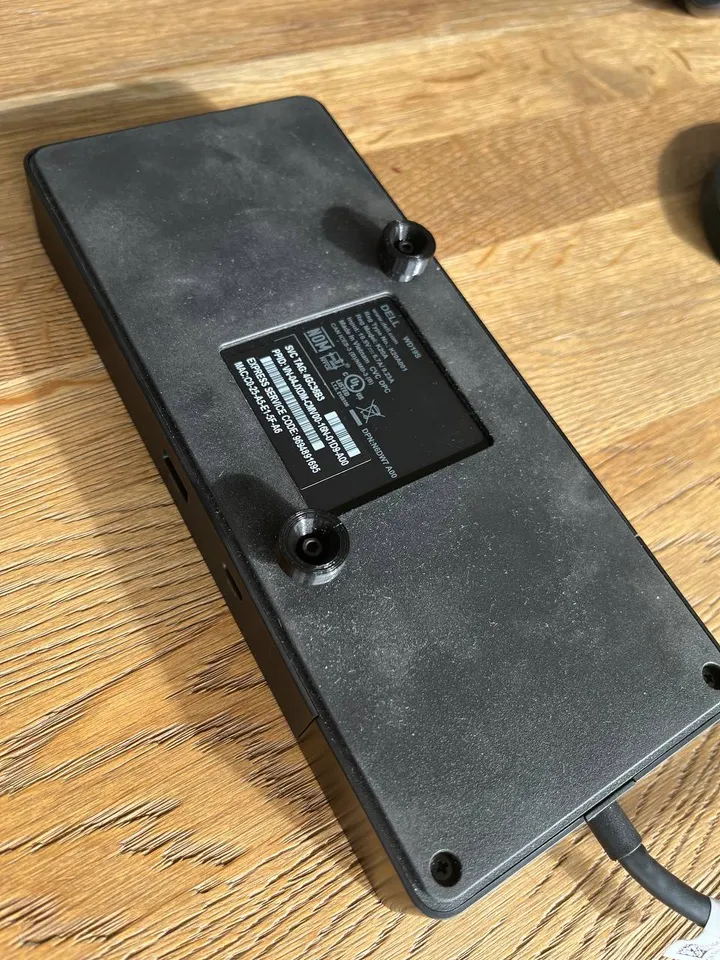 Under Desk Dock Mount for Dell WD19 by EllingEG | Download free STL ...