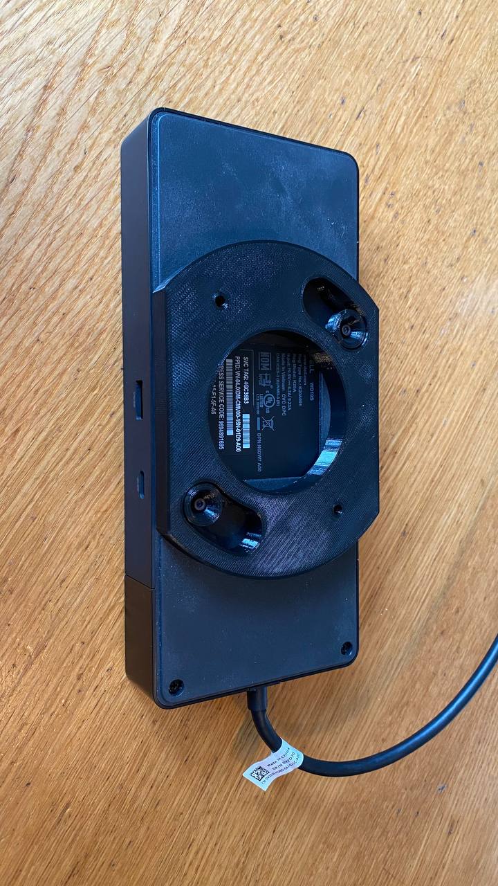 Under Desk Dock Mount for Dell WD19 by EllingEG | Download free STL ...