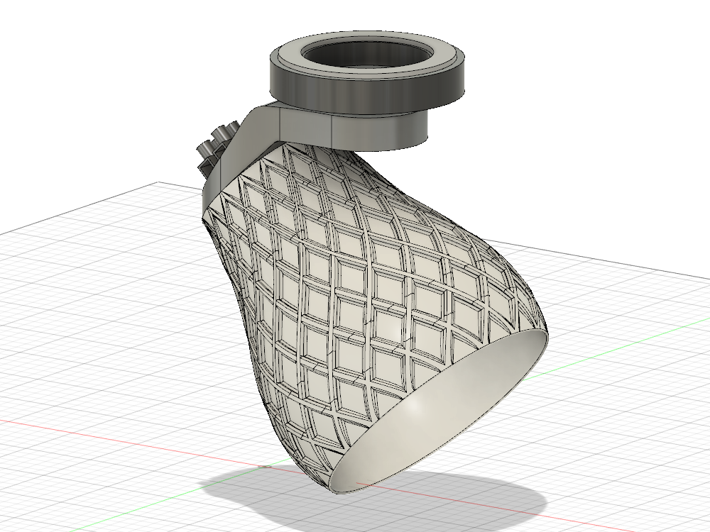 GU10 lamp shade for Wenko Vacuum-Loc by Manuel | Download free STL ...