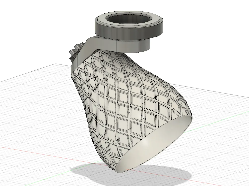 GU10 lamp shade for Wenko Vacuum-Loc by Manuel | Download free STL ...