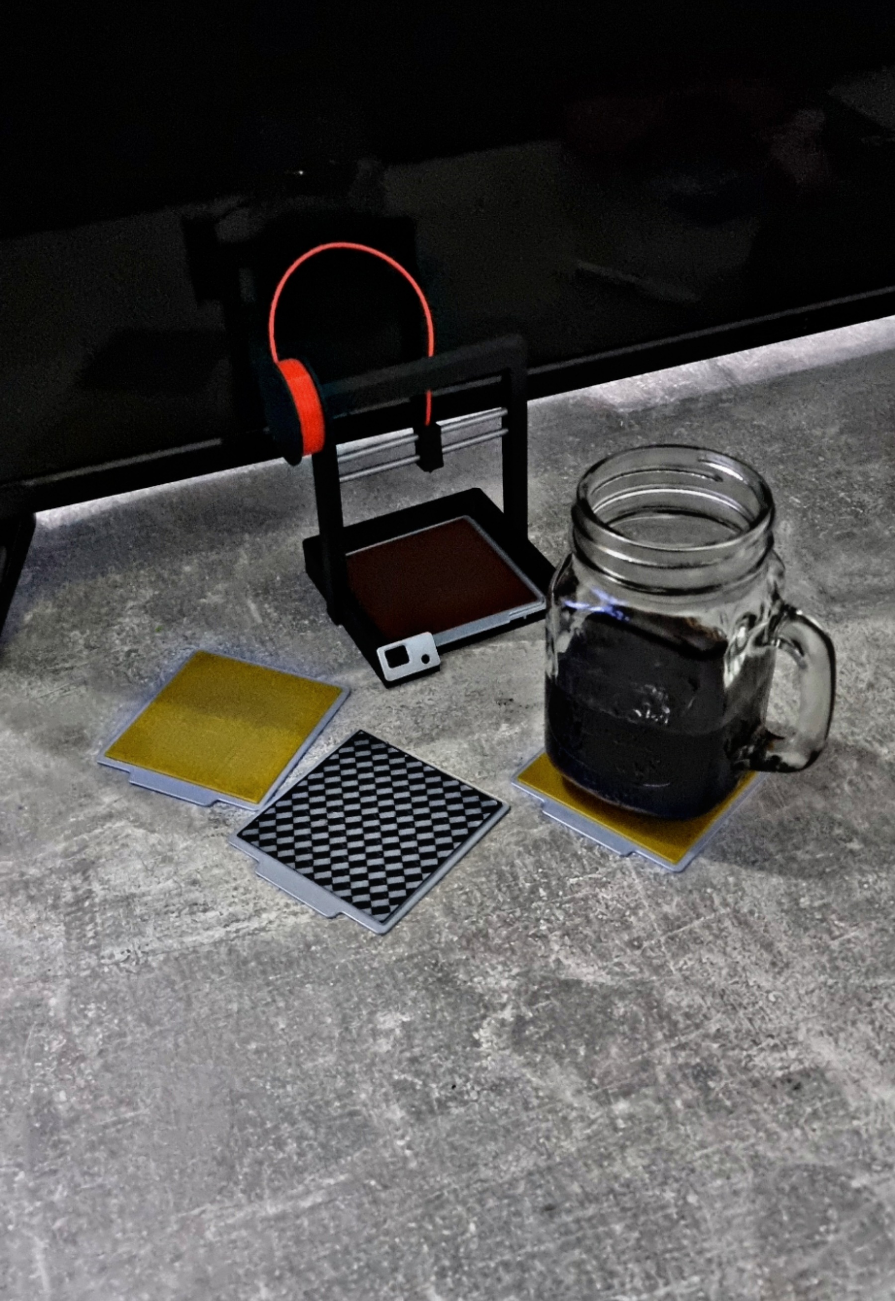 Cartesian 3d Printer Coaster by Quattrox | Download free STL model ...