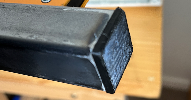 End cap for hollow square tubing (25.5mm X 25.5mm) by thatgerhard ...