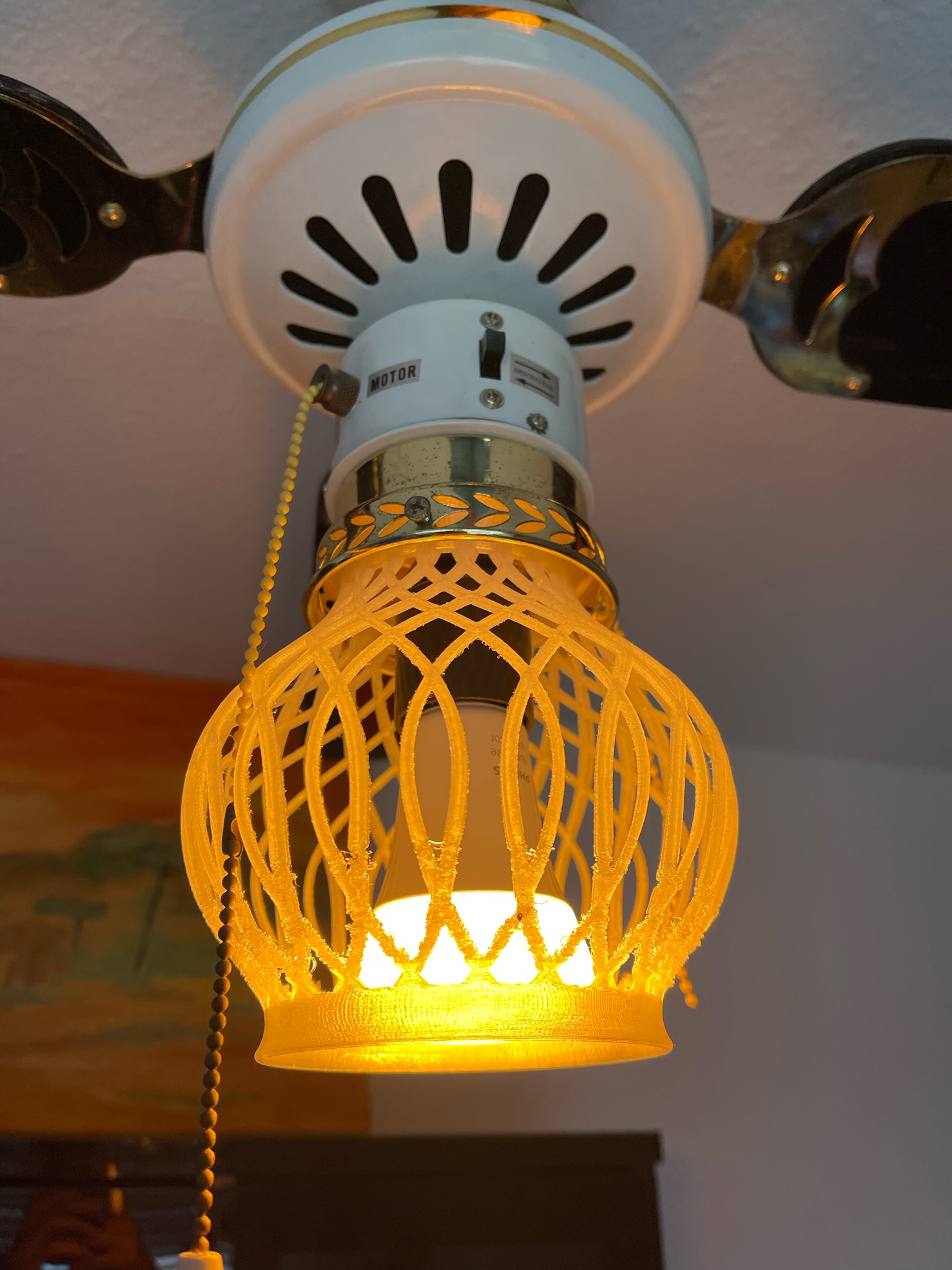 Lampshade for ceiling fan lamp by 3D_0wl | Download free STL model ...