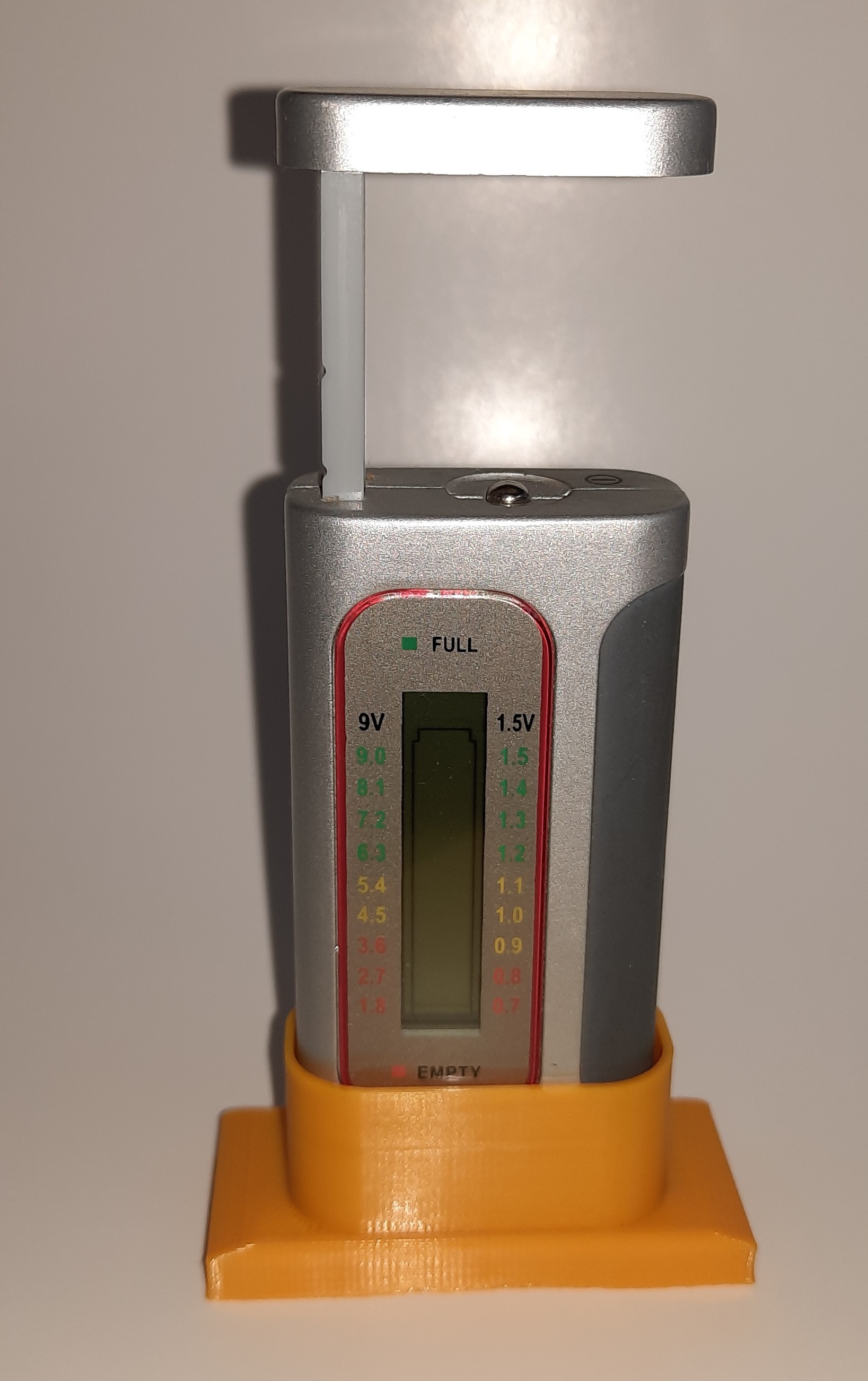 Stand for Battery-Tester by Gino Latrino | Download free STL model ...