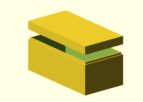 Simple customizable Box - Parametric - openSCAD von fatdavemakes ...