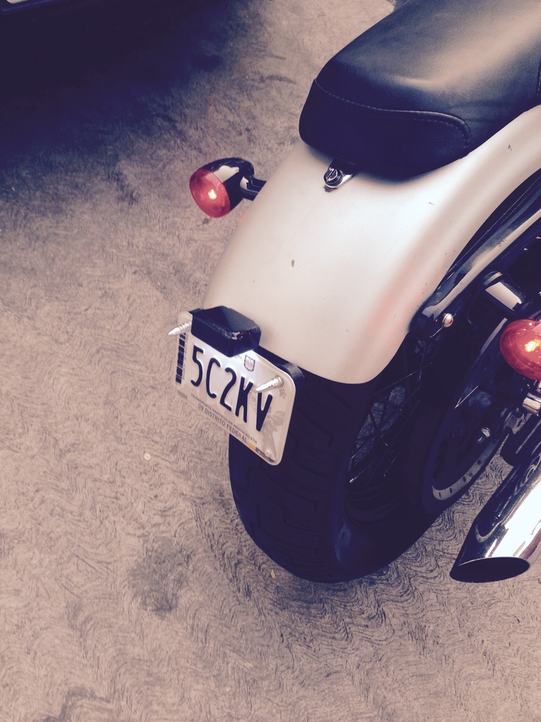 Sportster License Plate bracket by TCS | Download free STL model ...