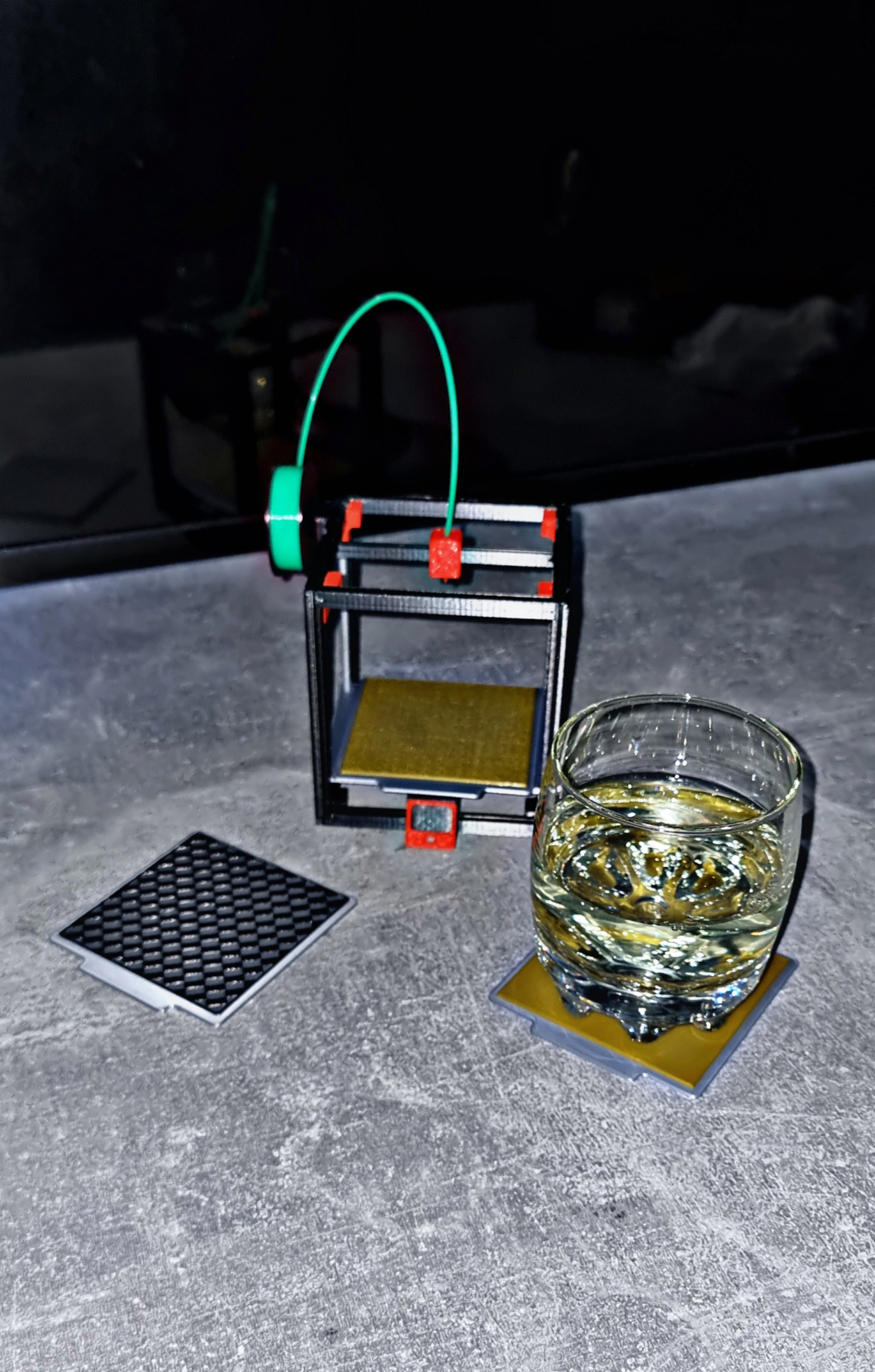 Core XY 3d Printer Coaster by Quattrox | Download free STL model ...
