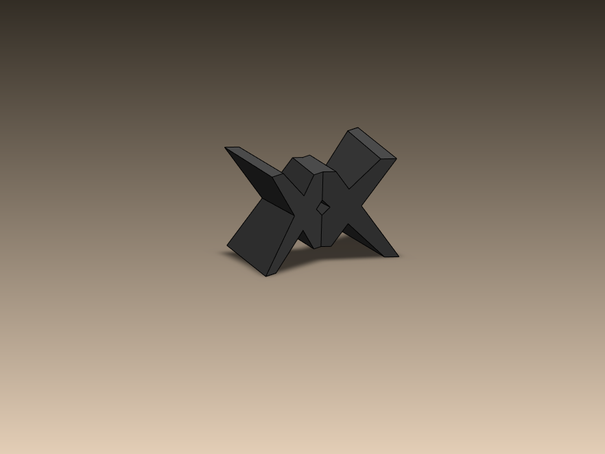 Modern Chopstick Holder by campy | Download free STL model | Printables.com