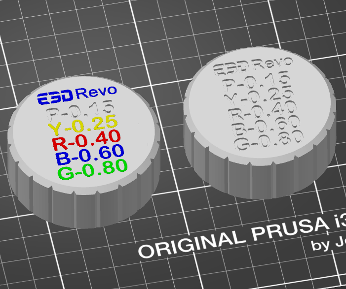 Labelled Cap for Revo Nozzle Holder (mmu and debossed versions) by ...