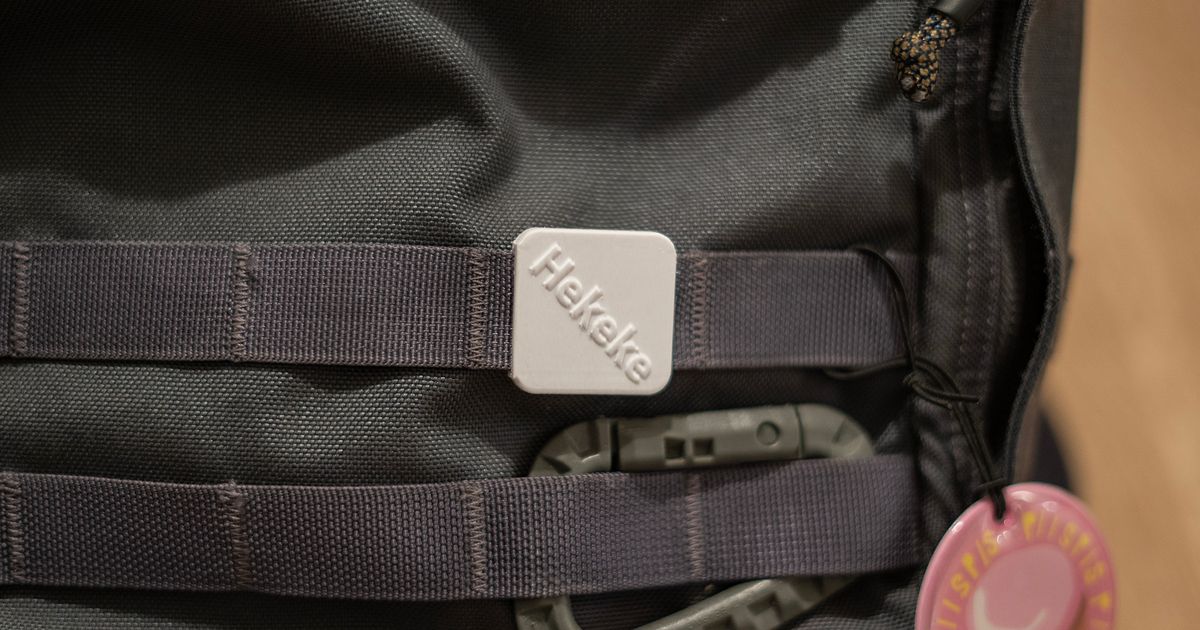 MOLLE badge template by Hekeke | Download free STL model | Printables.com
