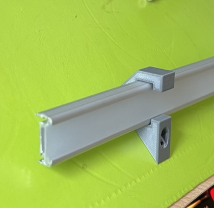 Aluminium profile 45°holder by Vacicak | Download free STL model ...