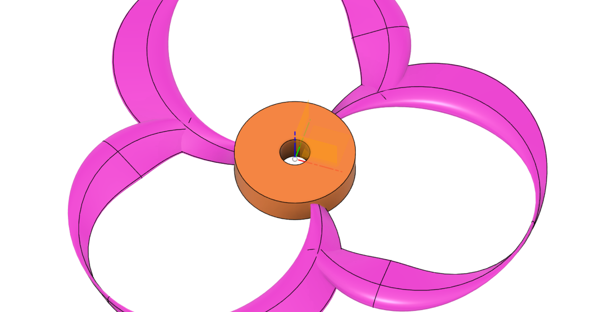Tri-loop Toroidal Propeller autorstwa Scott | Pobierz darmowy model STL ...