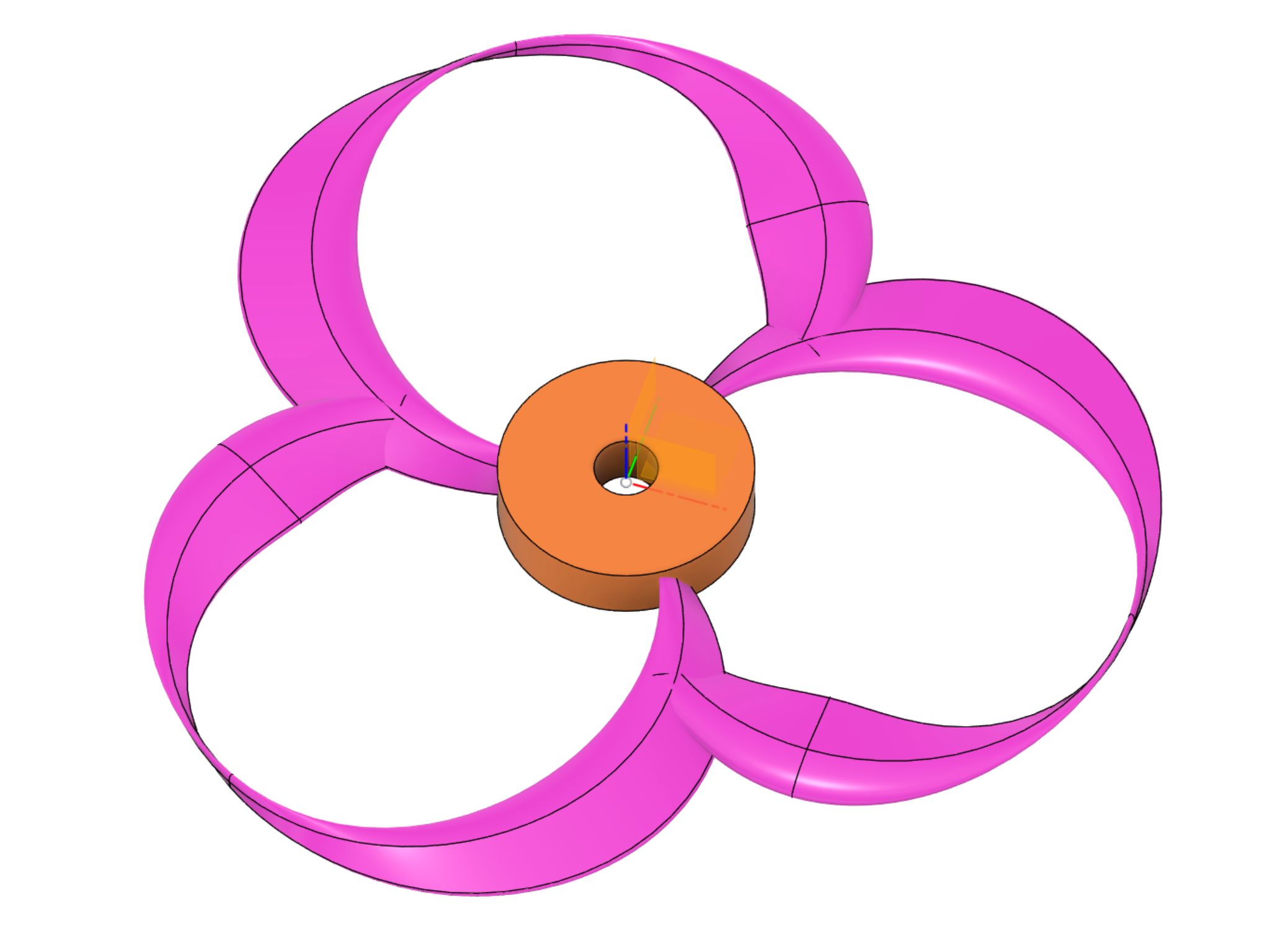 Tri-loop Toroidal Propeller autorstwa Scott | Pobierz darmowy model STL ...
