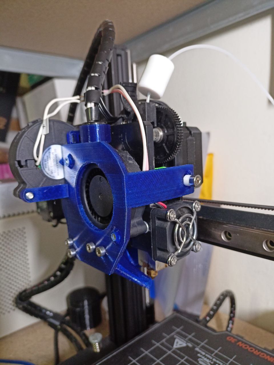 Kingroon KP3S dual 5015 fan frame and ducts (3D touch update) von alexan_e | Kostenloses STL ...