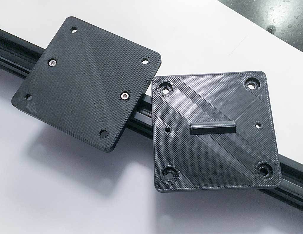 2020 extrusion mounting plate by dave818 | Download free STL model ...