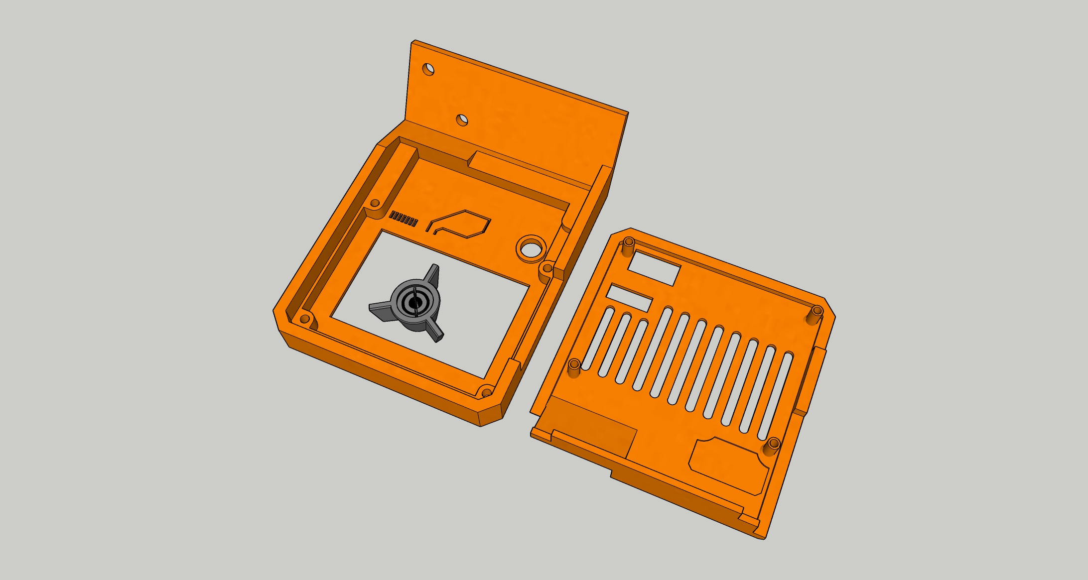 TFT35 E3 V3.0.1 PRUSA LOOK LCD COVER for ENDER 3 by PEEVES | Download ...