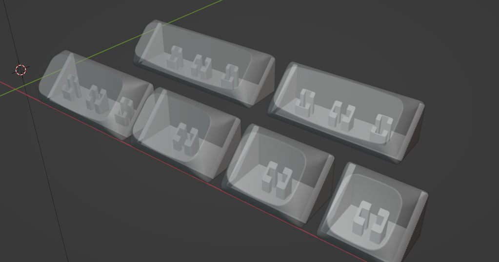 Pre-supported Blank DSA Keycaps by secv | Download free STL model ...