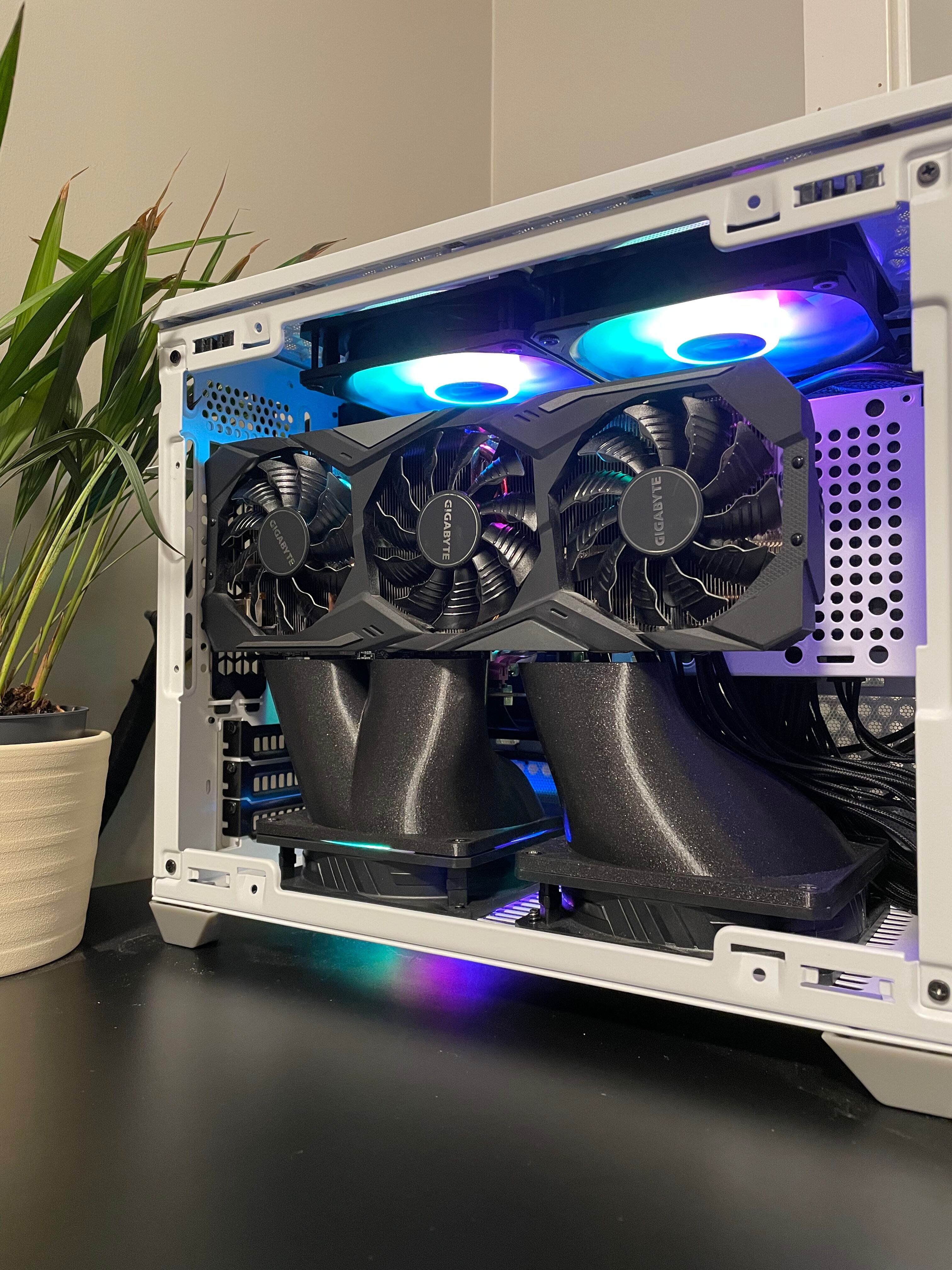 CoolerMaster NR200 GPU fan shroud by Mikkel | Download free STL model ...