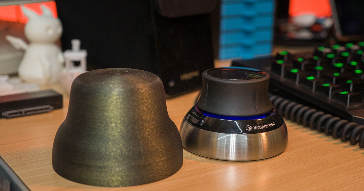 SpaceMouse Compact Cover by Gasol1n | Download free STL model ...