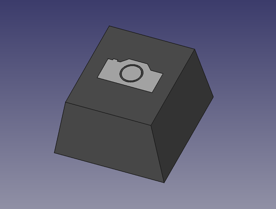 Camera Keycap by TFL | Download free STL model | Printables.com
