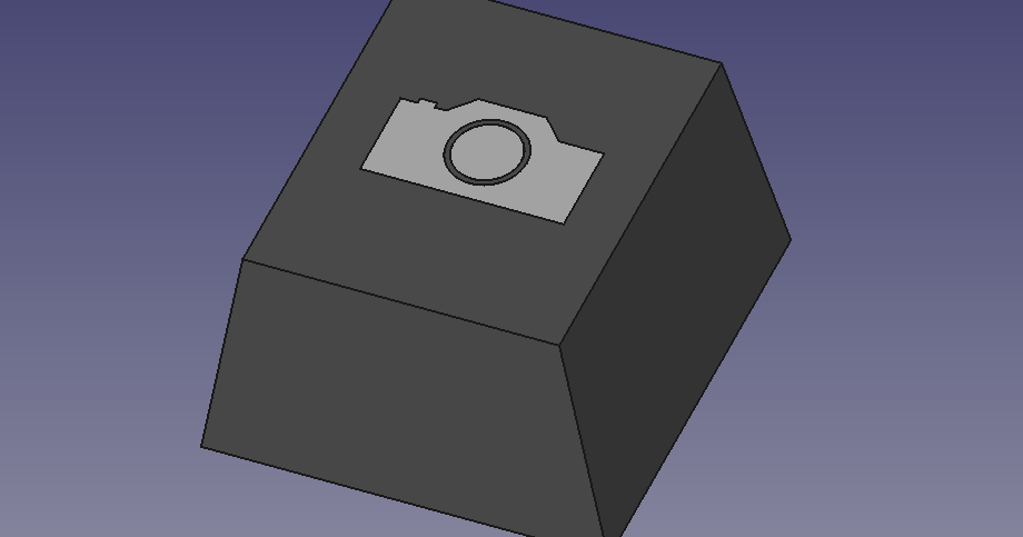 Camera Keycap by TFL | Download free STL model | Printables.com