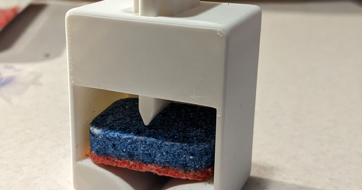 Diswasher Tab Splitter By Manuel Download Free Stl Model 