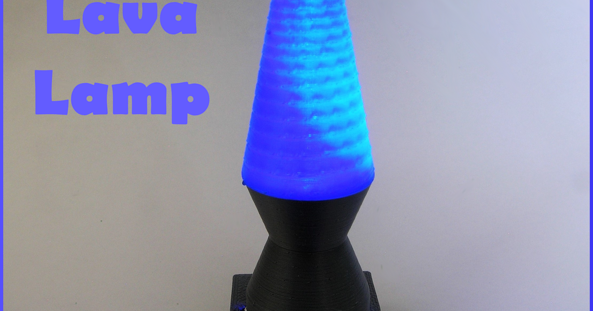 Mini LED Lava Lamp by Pea Prog | Download free STL model | Printables.com