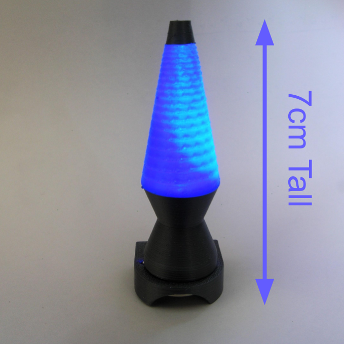 Mini LED Lava Lamp by Pea Prog | Download free STL model | Printables.com