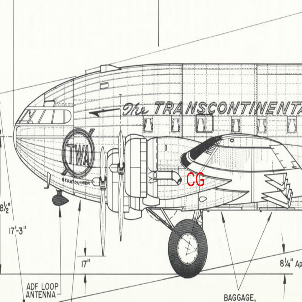 Boeing 307 Stratoliner Body 1500mm Wing Span by theidd | Download free ...