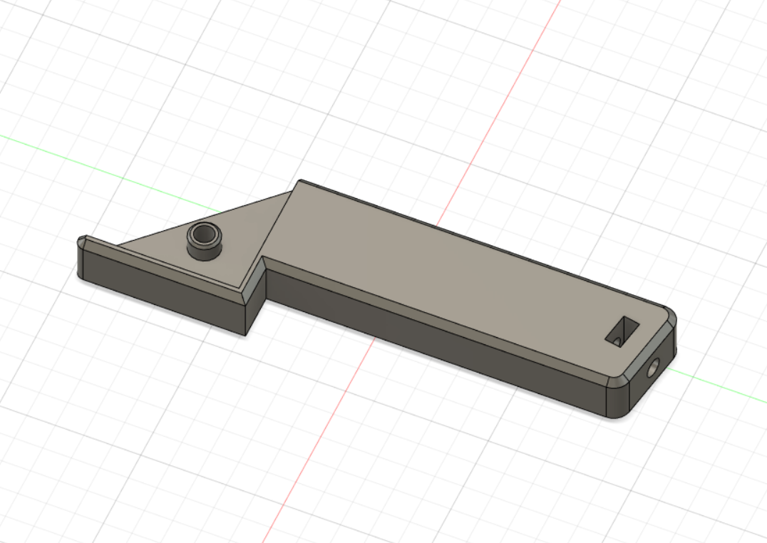 Prusa Mini Filament Sensor Arm for BondTech extruder by Bdaboy ...
