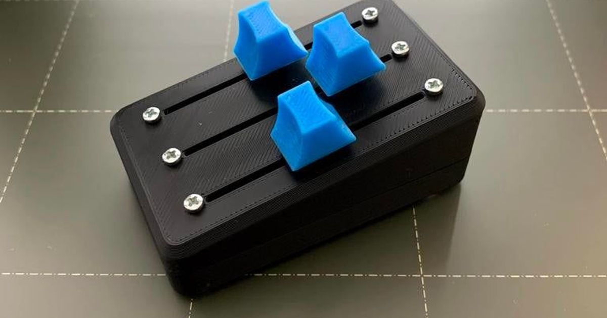Mini Deej Audio Controller Case by Segan Designs | Download free STL ...