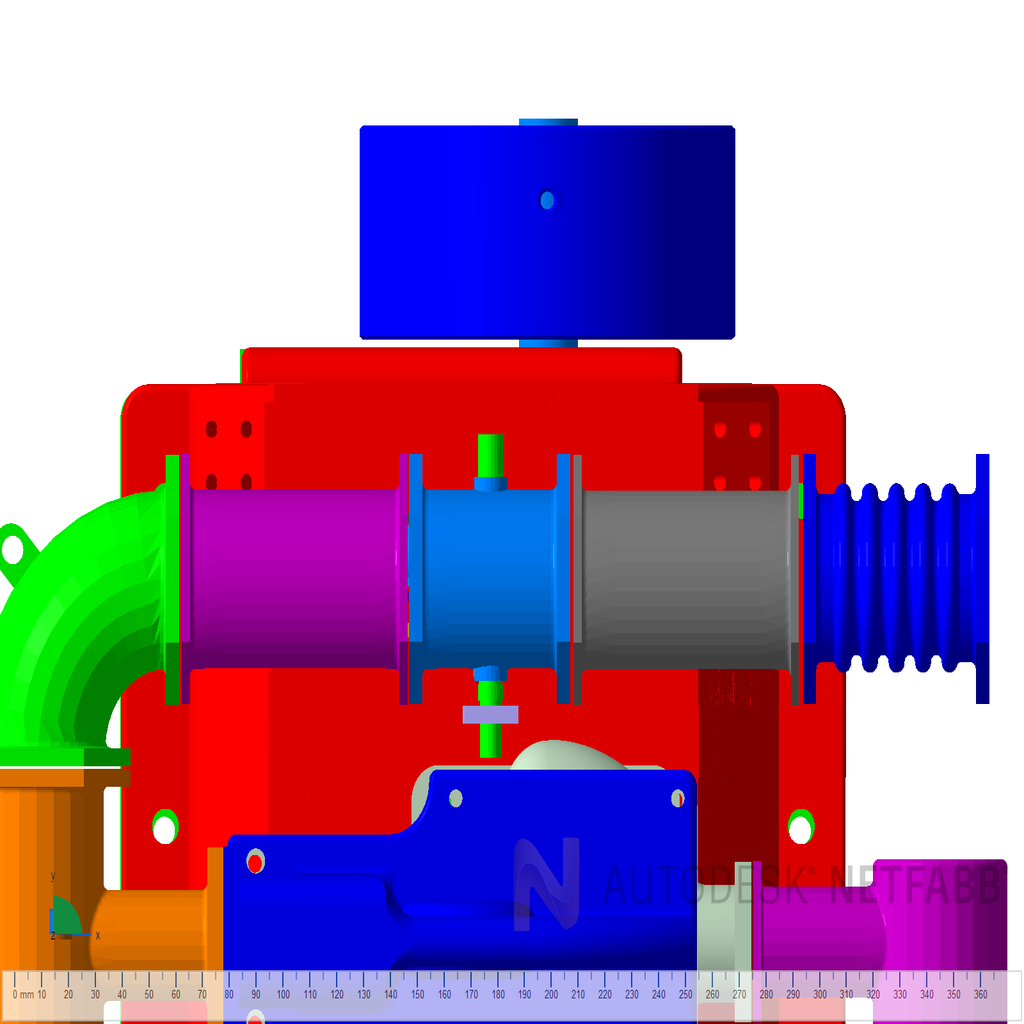 Lift Frame for Bohaboy-Haas Poppet Valve Steam Engine by theidd ...