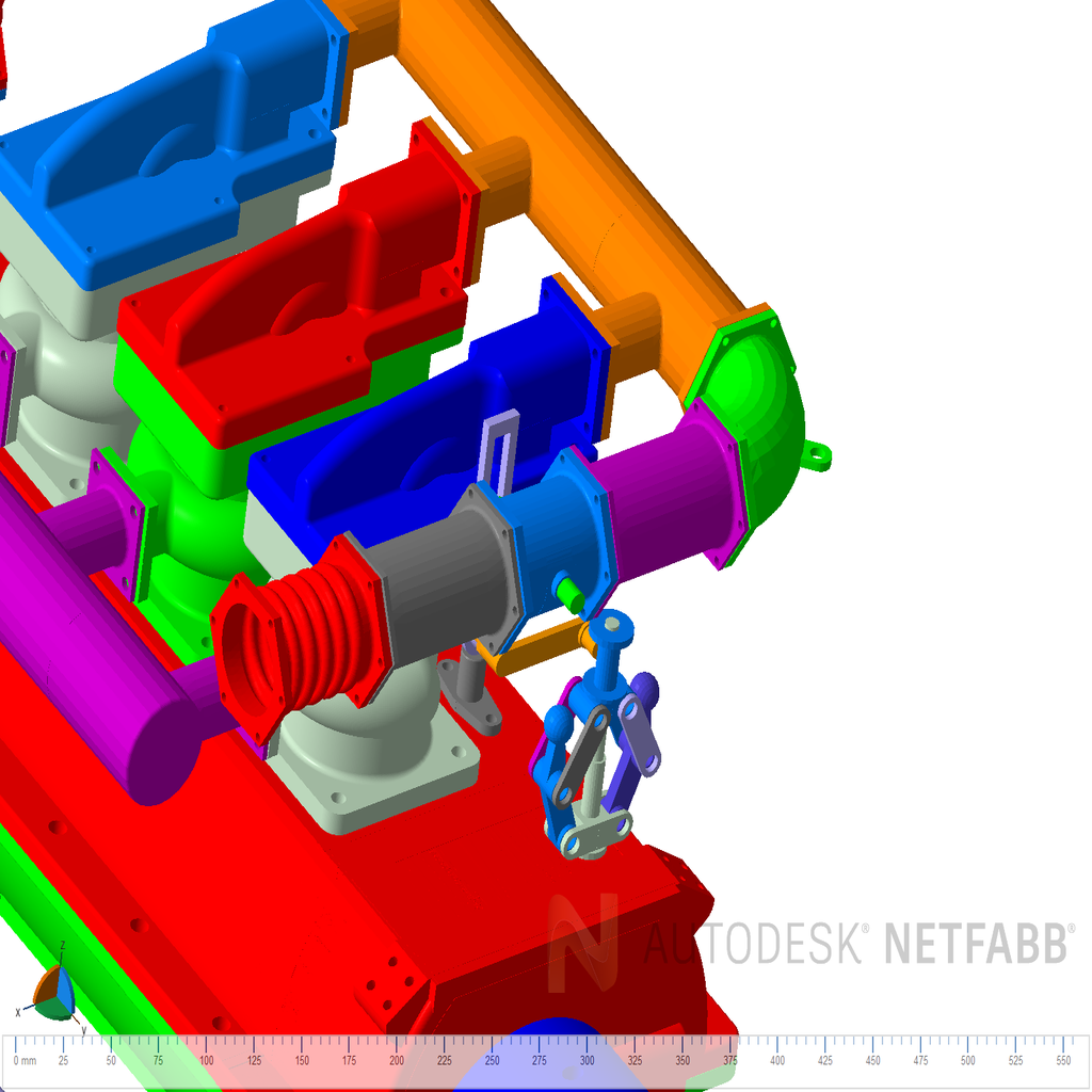 Lift Frame for Bohaboy-Haas Poppet Valve Steam Engine by theidd ...