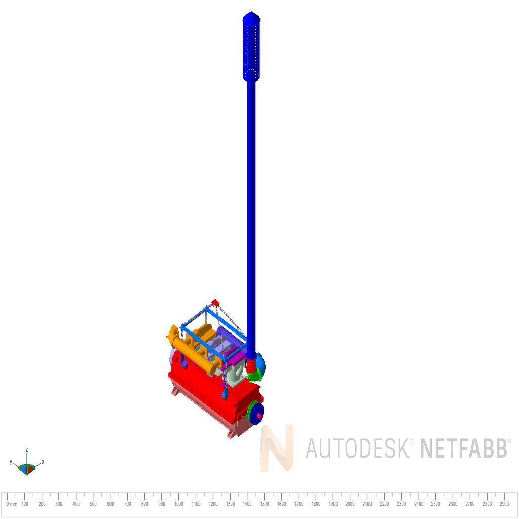 Lift Frame for Bohaboy-Haas Poppet Valve Steam Engine by theidd ...