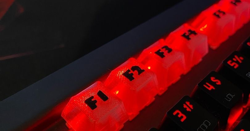 Keycap set F1-F12, ESC by Jackie White | Download free STL model ...