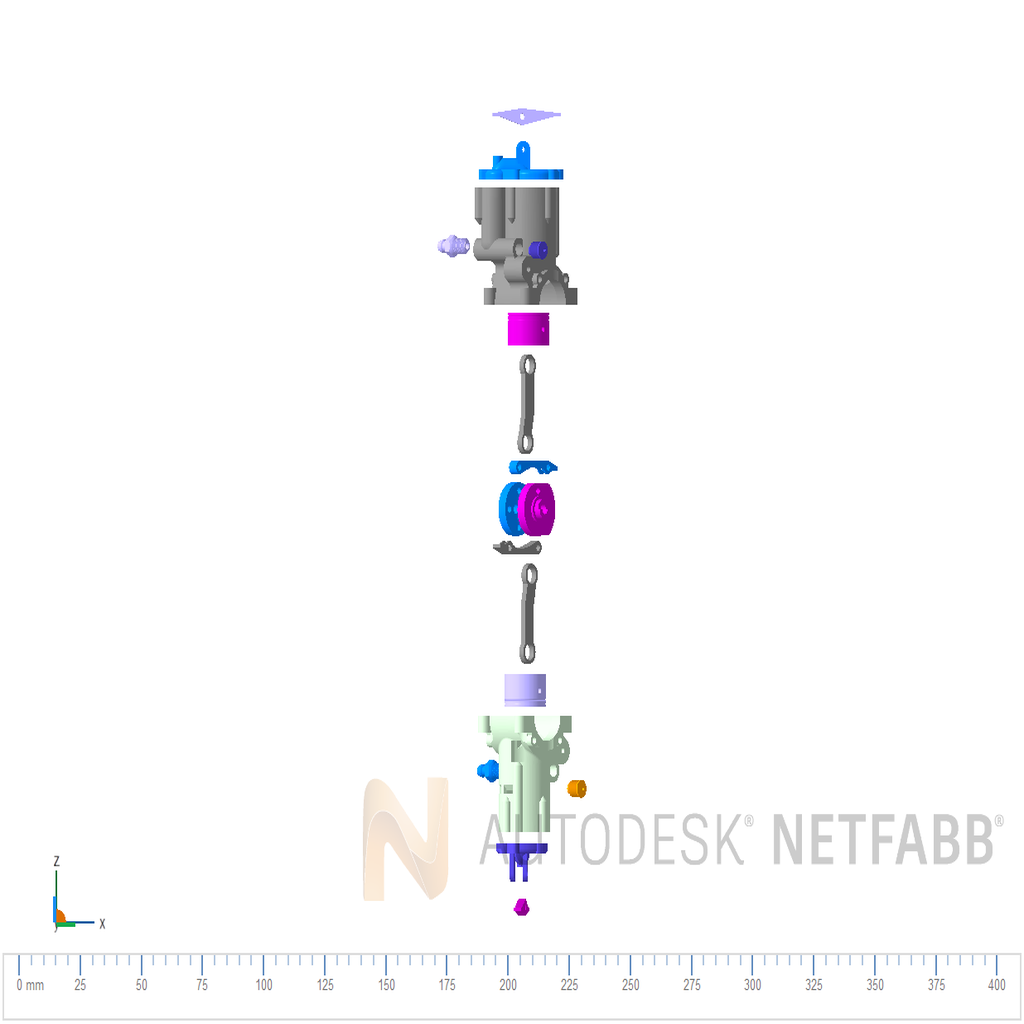 compressed air engine Modular MOD by theidd | Download free STL model ...