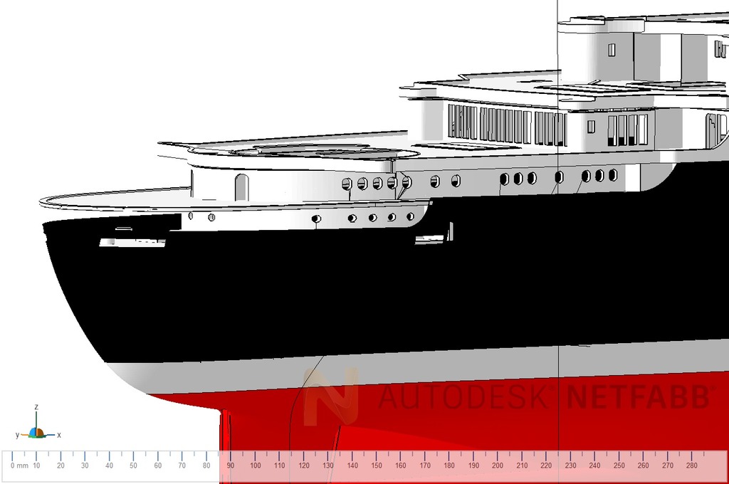 Andrea Doria superstructure by theidd | Download free STL model | Printables.com